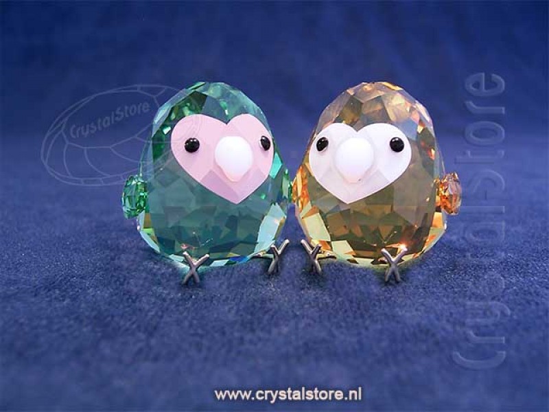 Swarovski Crystal | All you Need are Birds Love Bird Couple ...