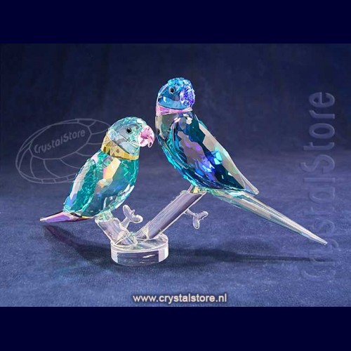 Swarovski Kristal | Parkietenpaar Fife en Fifer (5577124)