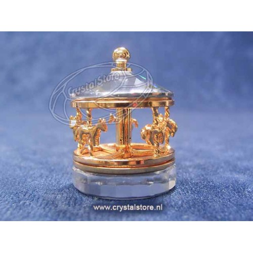 Swarovski Crystal | Carousel - Merry Go Round - Gold (17 ...